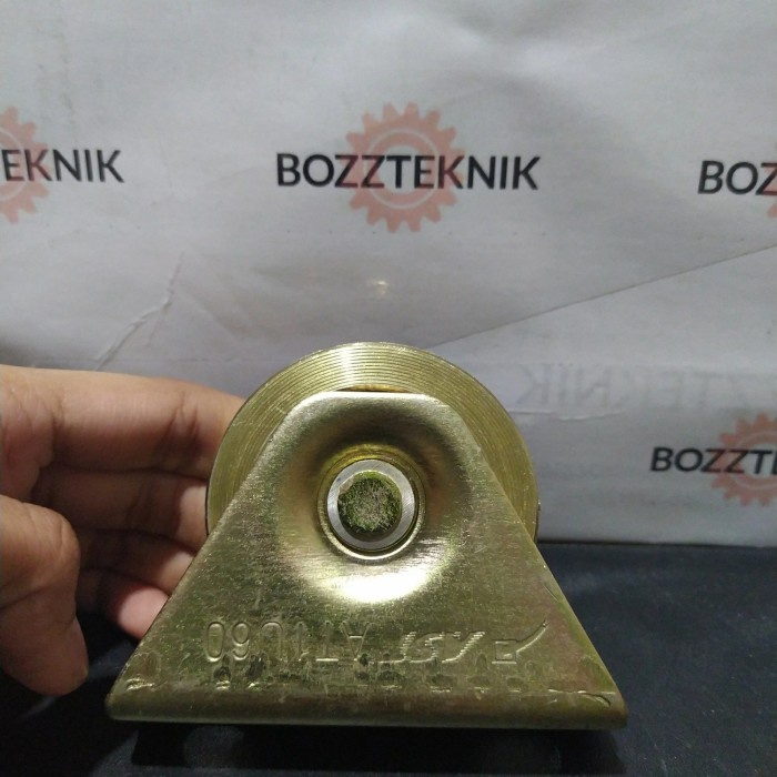 Jual :::::::] Roda Pagar Kuningan AST diameter roda 60mm | Shopee Indonesia