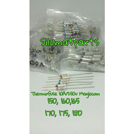 Jual Thermofuse Rice Cooker / Thermal Fuse Magicom 10amper 250v / Termo ...