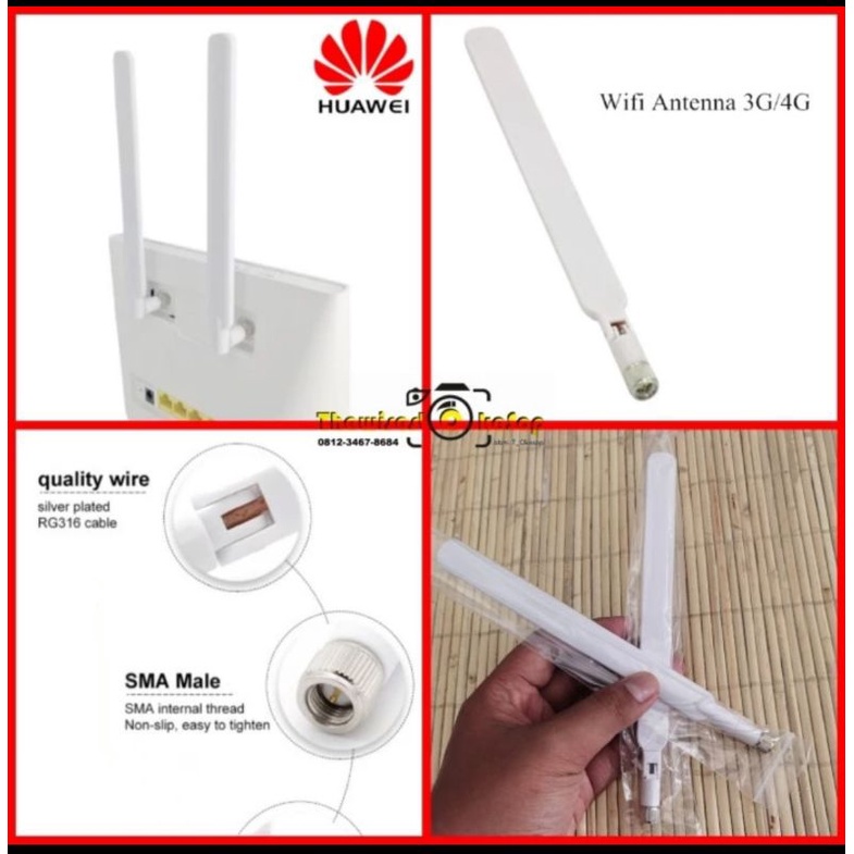 Jual Antena modem penguat sinyal wifi Home Router Huawei B310 B311 B315 ...