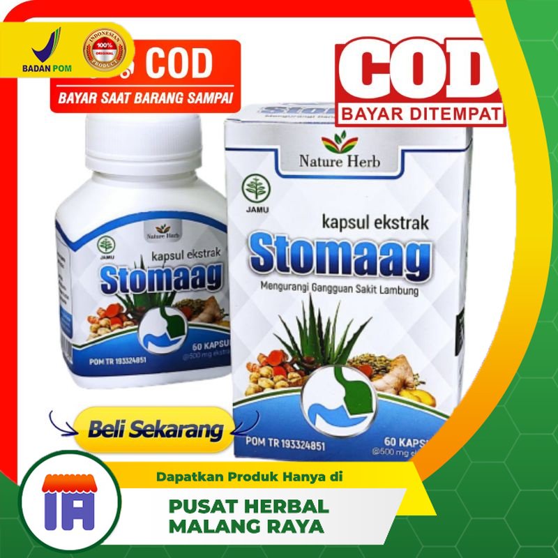 Jual KAPSUL EKSTRAK STOMAAG STOMAG STOMAGH STOMAH HERBAL MASALAH ...