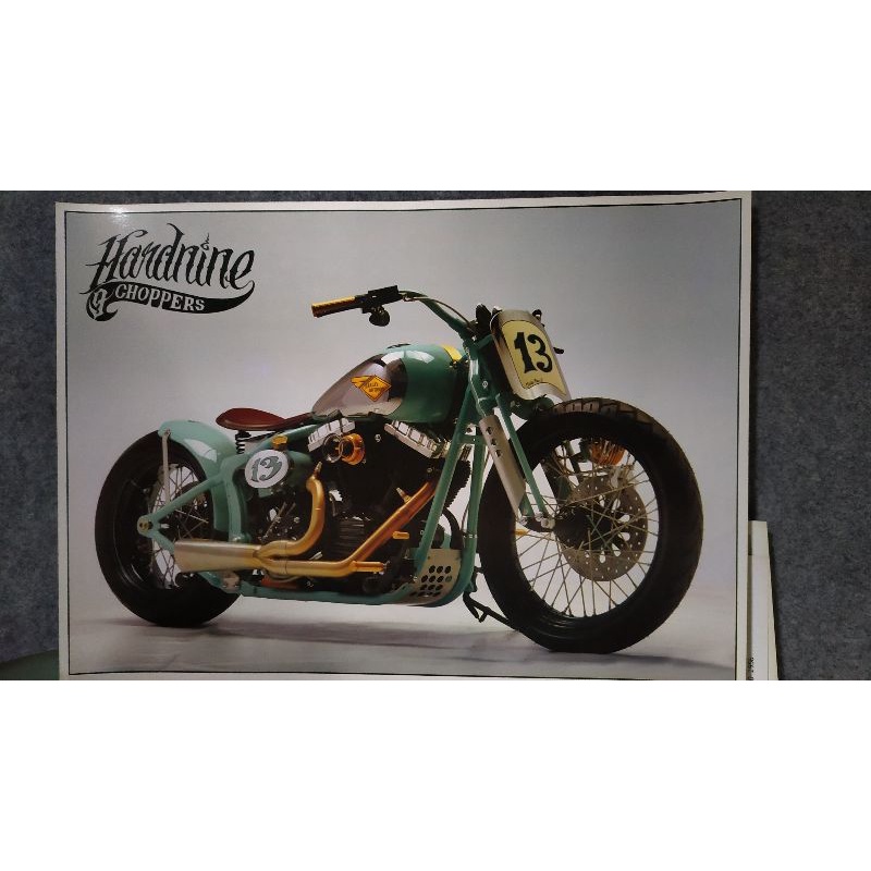 Jual poster motor jadul size 50*70 paper art original est 2002-2010 G ...