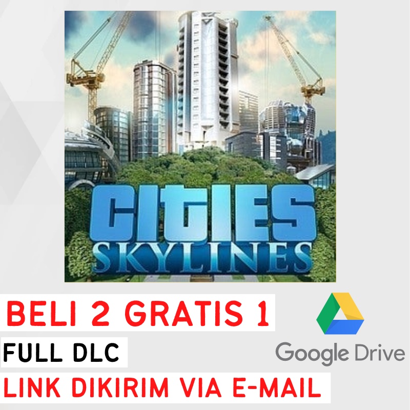 Jual CITIES SKYLINES DELUXE EDITION - GAME PC - GAME LAPTOP | Shopee Indonesia