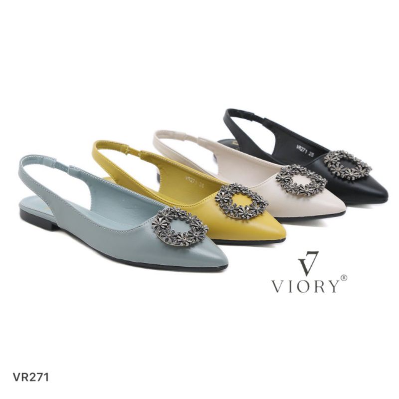 Jual VIORY Slingback Sandal Shoes #VR271 | Shopee Indonesia