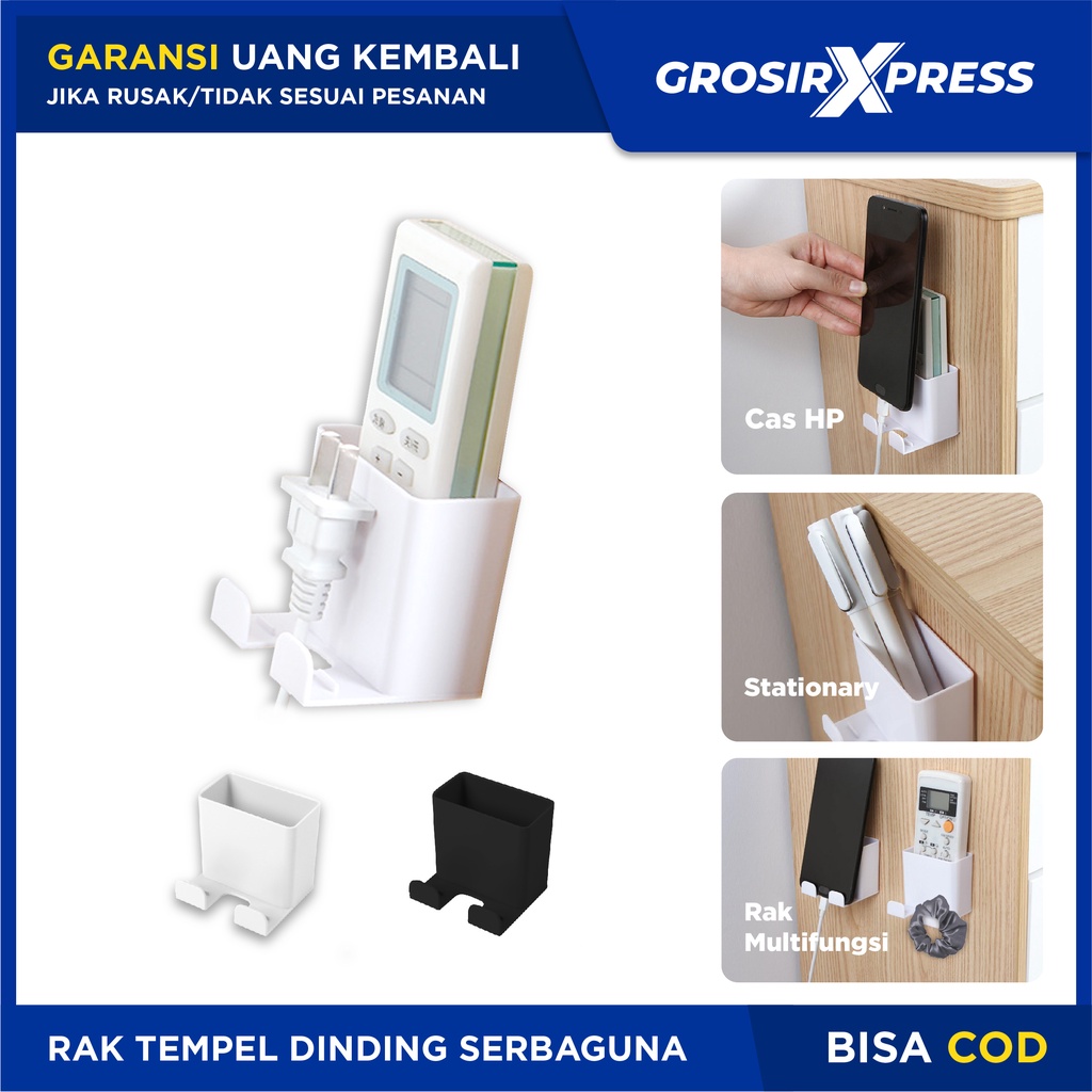 Jual Rak holder tempel dinding gantungan penyangga serbaguna tempat ...