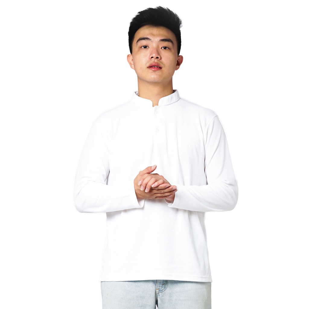 Jual Eight Nineteen Kaos Polo Pria Lengan Panjang Polo Shirt Panjang ...