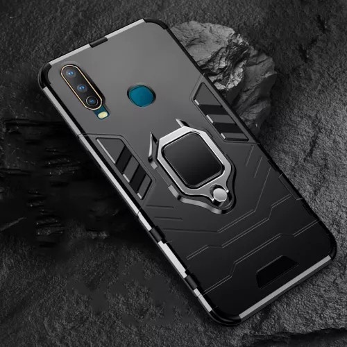 Jual CASE VIVO Y12 Y15 Y17 RUGGED ARMOR ROBOT IRON MAN STANDING IRING ...