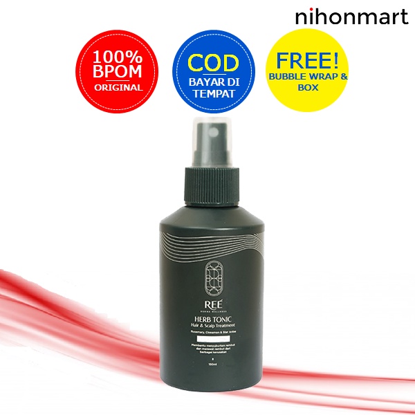 Jual Ree Derma Herb Tonic Hair & Scalp Treatment 150ml | Shopee Indonesia