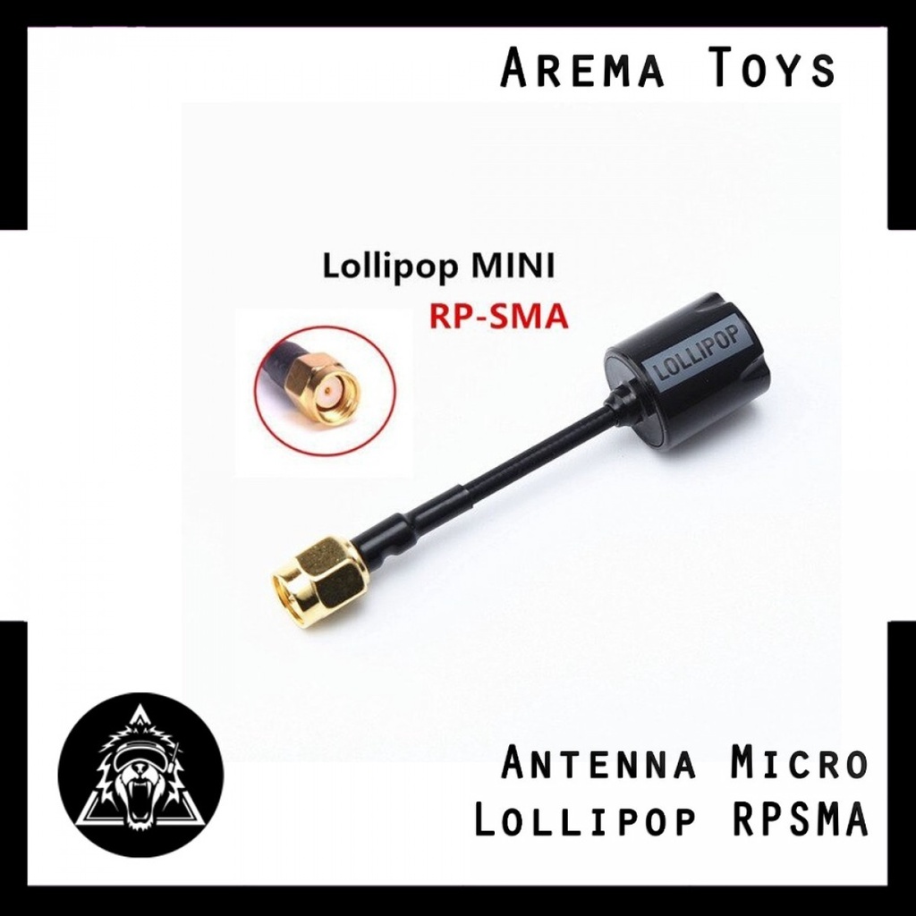 Jual Antenna Micro Lollipop RPSMA RHCP Lolipop Omni 5.8G RP-SMA Mini ...