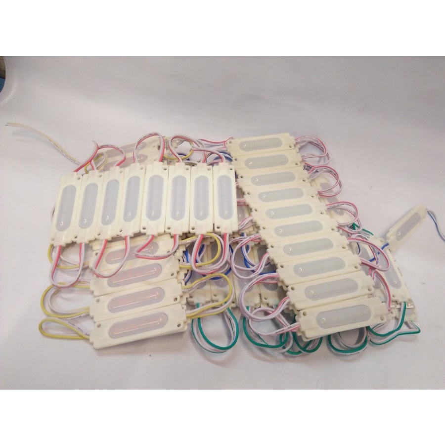 Jual Lampu Led Module/ Modul Strip 6 Led/ Mata Lensa 12 Volt 5730 COB | Shopee Indonesia