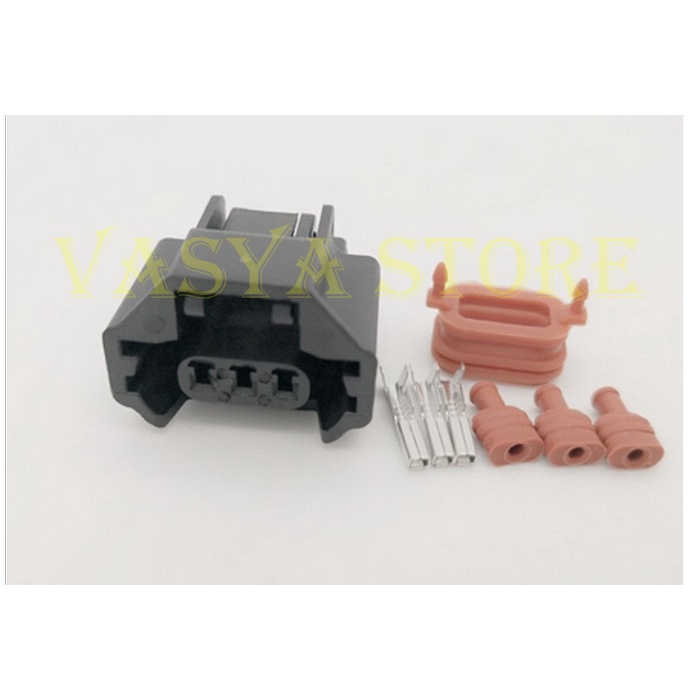 Jual Soket 3 pin Connector Pilot/Low Pressure SensorExcavator Hitachi ...
