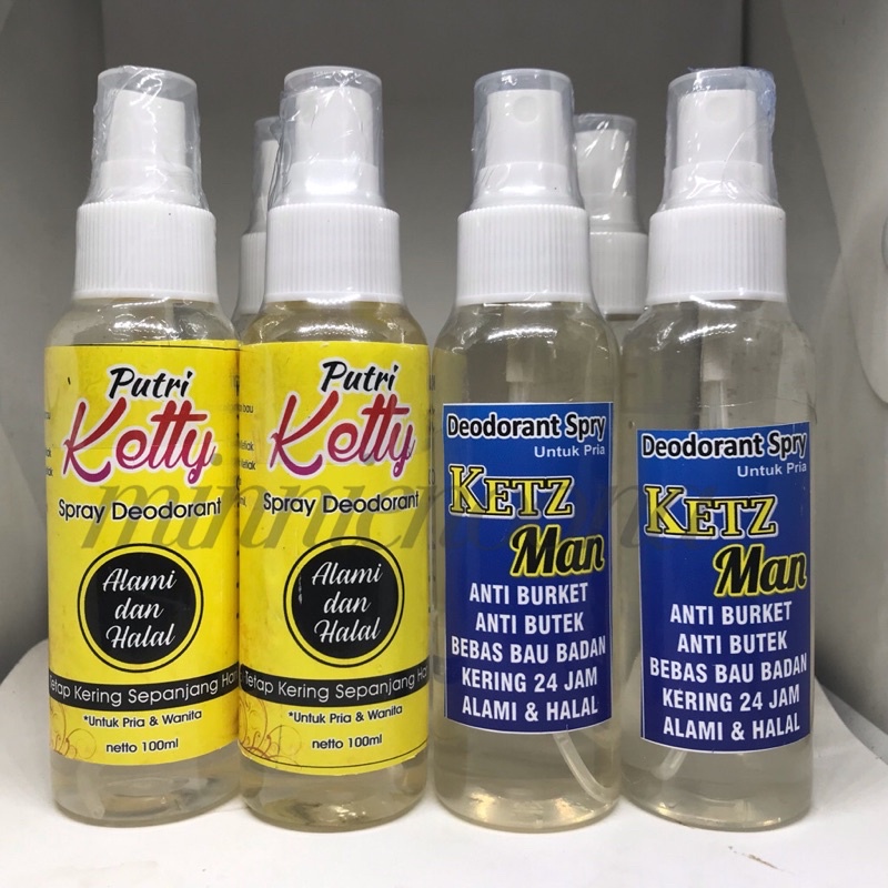 Jual PUTRI KETTY SPRAY 100 ML KETZMAN SPRAY ‼️READY STOCK‼️ PUTRI KETTY ...