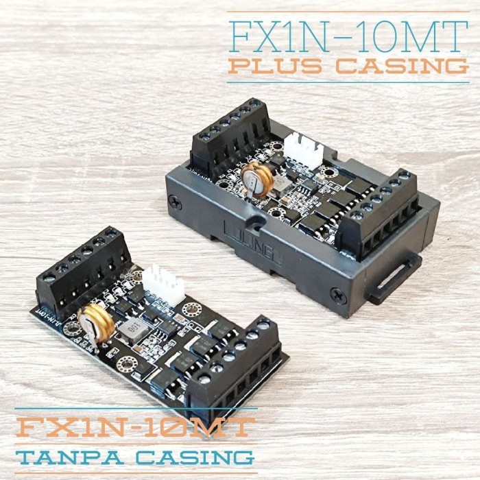 Jual PLC Industrial Control Board JL1N-10MT FX1N-10MT FX1N10MT 6DI 4DO 1AI 1AO DIN RAIL | Shopee ...