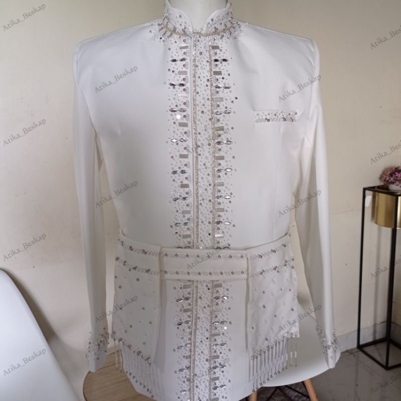 Jual Basofi Pengantin Murah Mewah // Basofi Manten Murah // Beskap ...