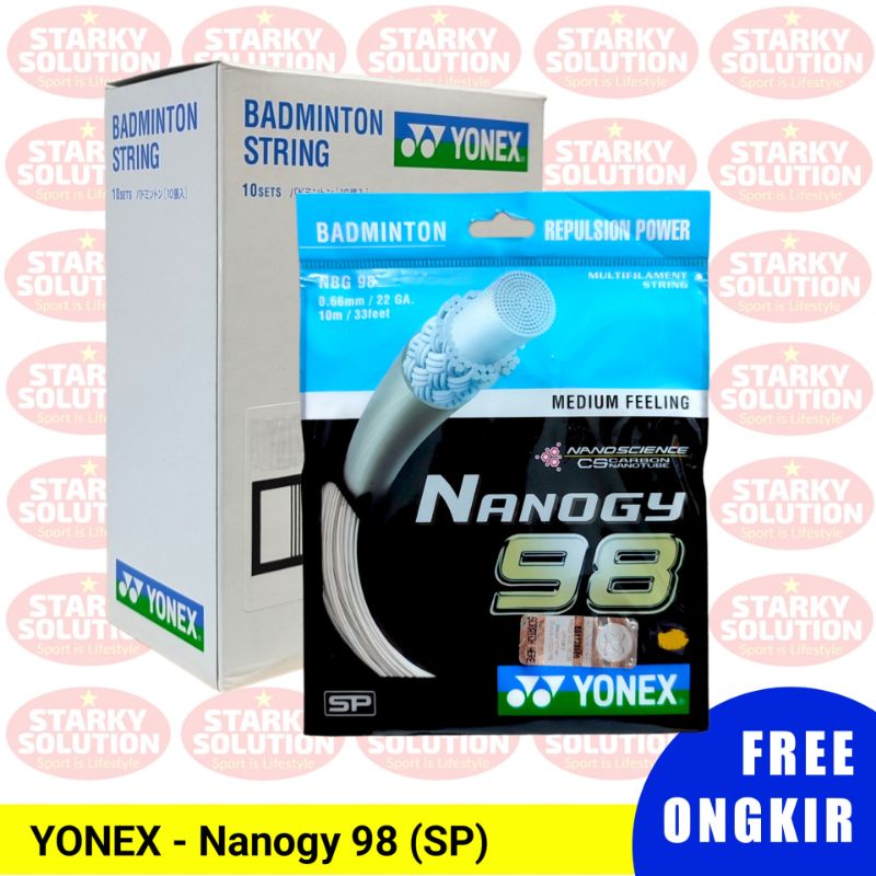 Jual Senar YONEX NANOGY 98 Raket Bulutangkis Badminton Original - SP ...