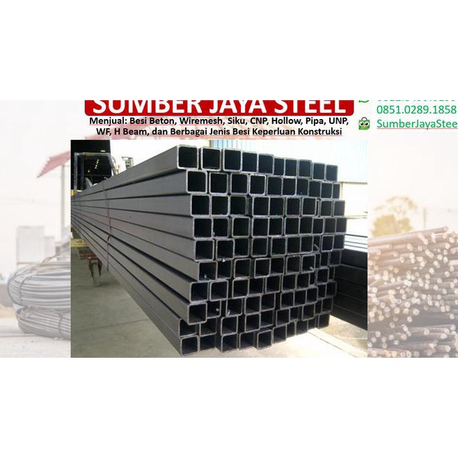 Jual Besi Hollow 40 x 40 x 6 M - 1.3 mm | Shopee Indonesia
