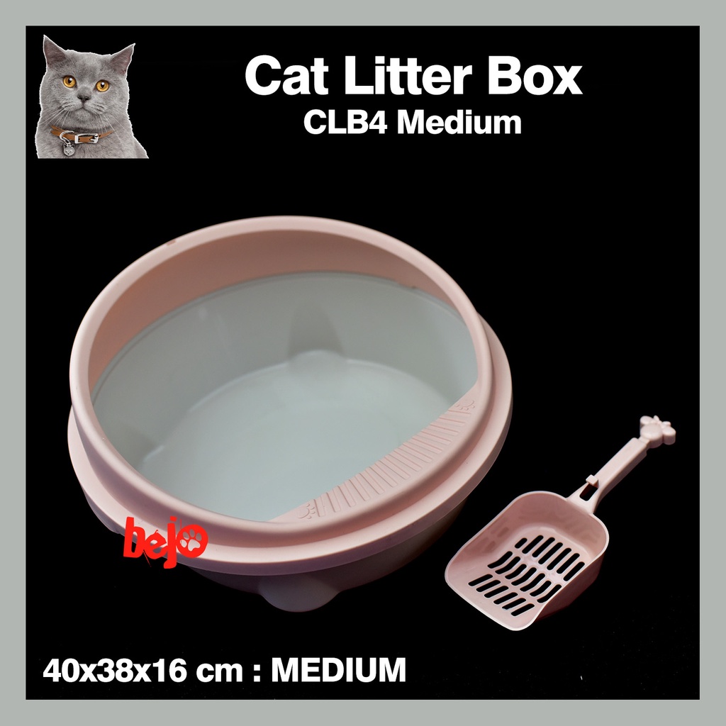 Jual Kotak Pasir Kucing CAT LITTER BOX CLB4 medium | Shopee Indonesia