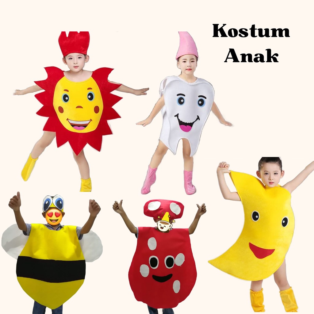 Jual Kostum Anak Karnaval Kostum Halloween | Kostum Flanel | Kostum ...