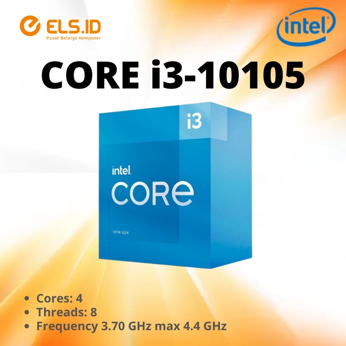 Jual Processor Intel Core i3-10105 UHD (BOX) Cometlake | Shopee Indonesia