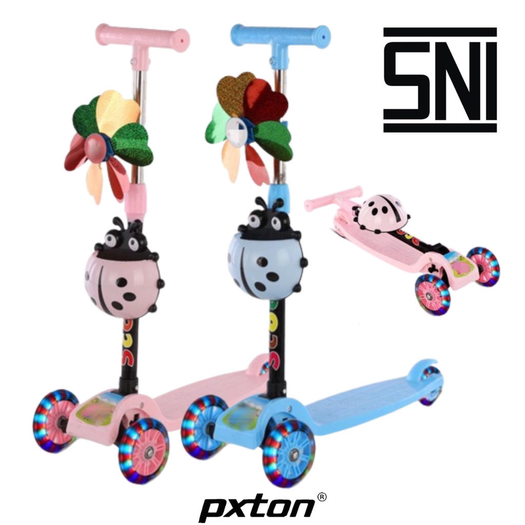 Jual PXTON - Mainan Scooter Anak roda nyala Otoped/ Kickboard Skuter ...