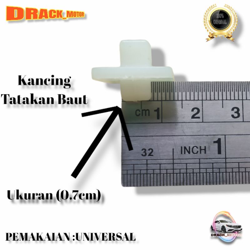 Jual KANCING PLASTIK TATAKAN BAUT/DUDUKAN Sekrup Body MOBIL ORIGINAL ...