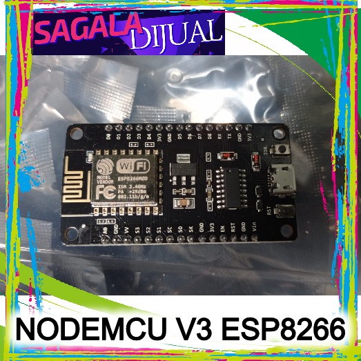 Jual Wireless Nodemcu V3 Lua Wifi Iot Development Board Based Esp8266 Ch340 | Shopee Indonesia