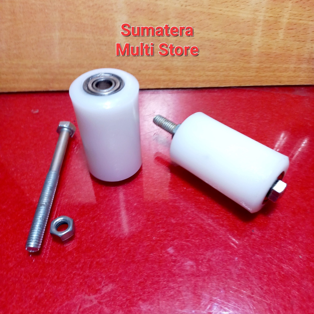 Jual Roller Pagar / Roda Nelon untuk Penahan / Tahanan Samping Pintu ...