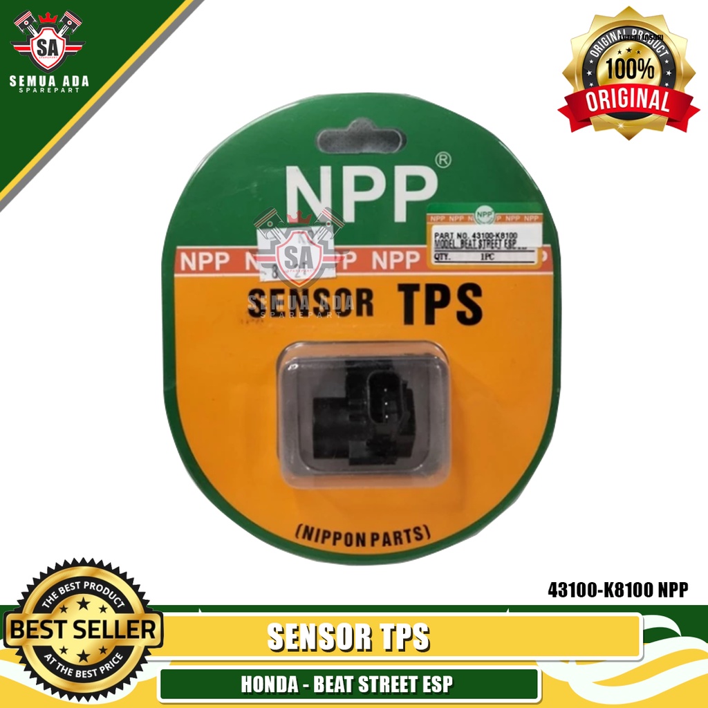Jual SENSOR TPS / THROTTLE POSITION SENSOR NPP BEAT STREET ORIGINAL 100 ...