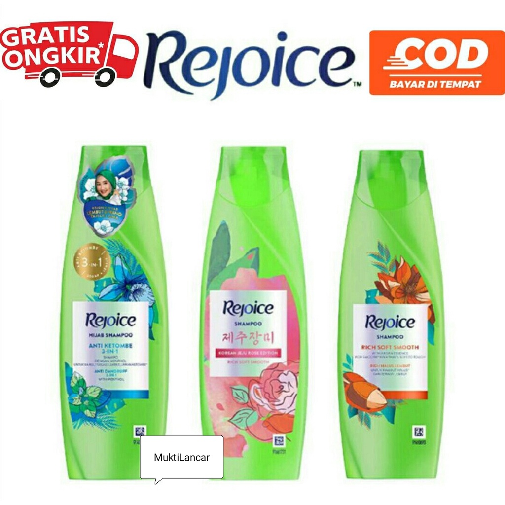 Jual Rejoice Shampoo Rich Soft Smooth Halus Lembut 340 mL | Shopee Indonesia
