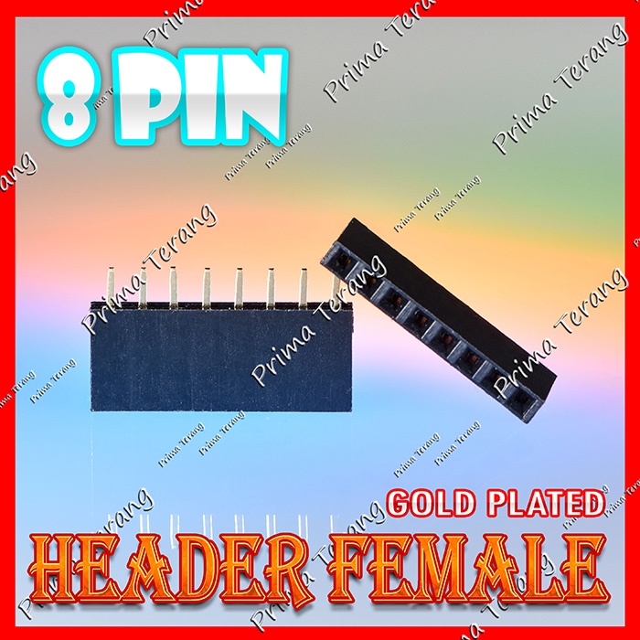 Jual Stackable Header Female 8 Pin Arduino 8P Single Row Pendek | Shopee Indonesia