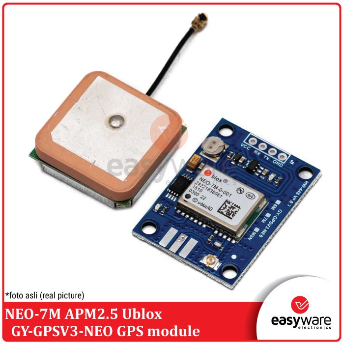 Jual GPS Module NEO 7M Ublok NEO-7M APM2.5 Ublox GYGPSV3 SASLUN ...