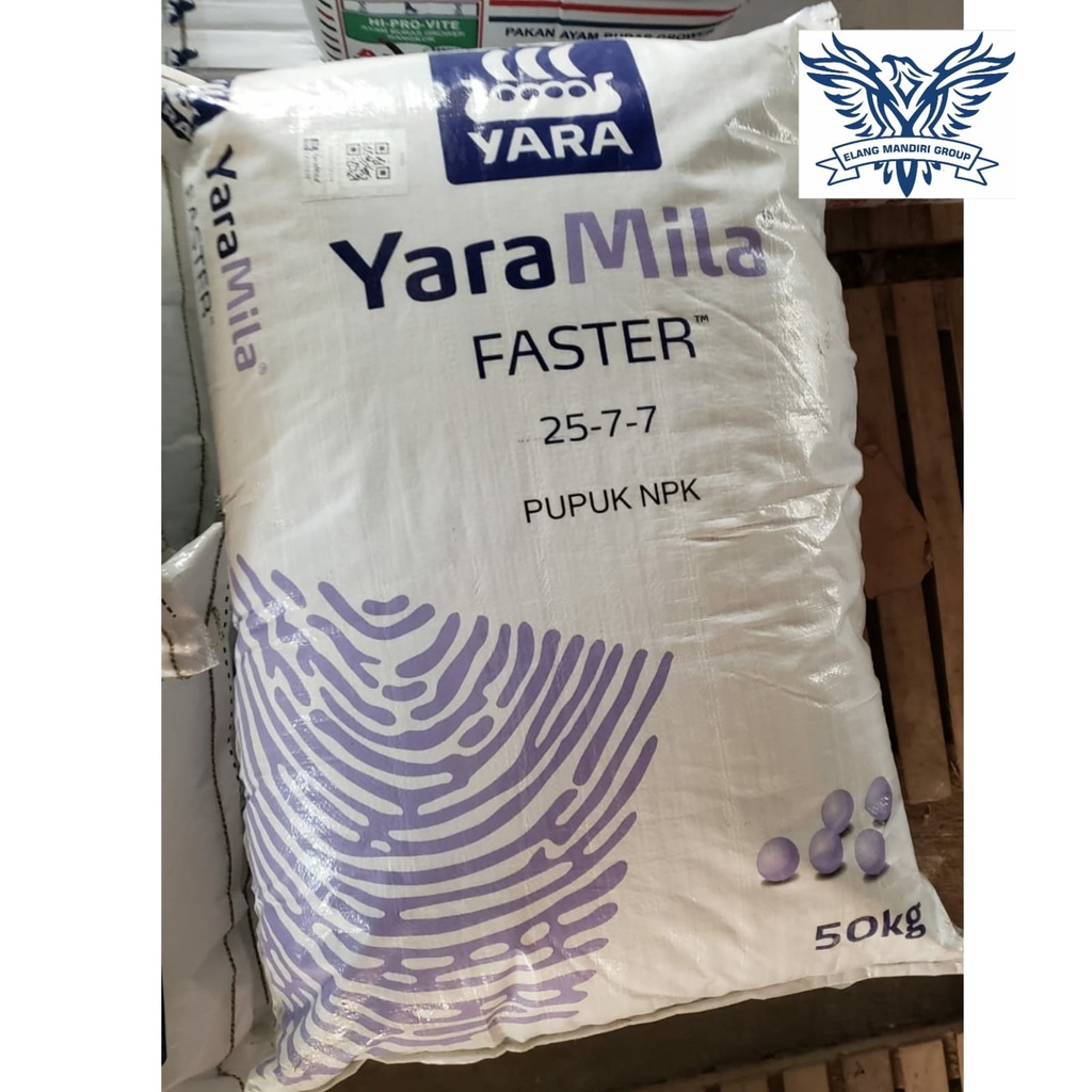 Jual Pupuk NPK Yara Mila Faster 25-7-7 50Kg | Shopee Indonesia