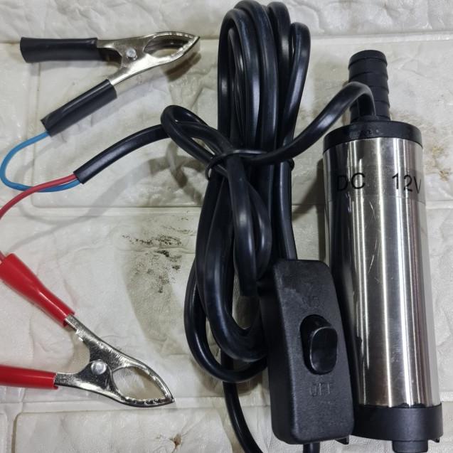 Jual pompa air celup mini portable diesel pump mini oli minyak | Shopee ...