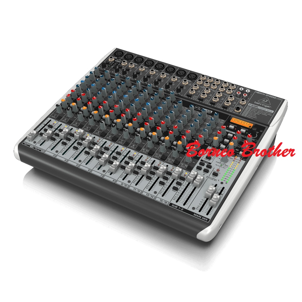 Jual Behringer XENYX QX2222USB Original Mixer 16Channel Usb Interface ...