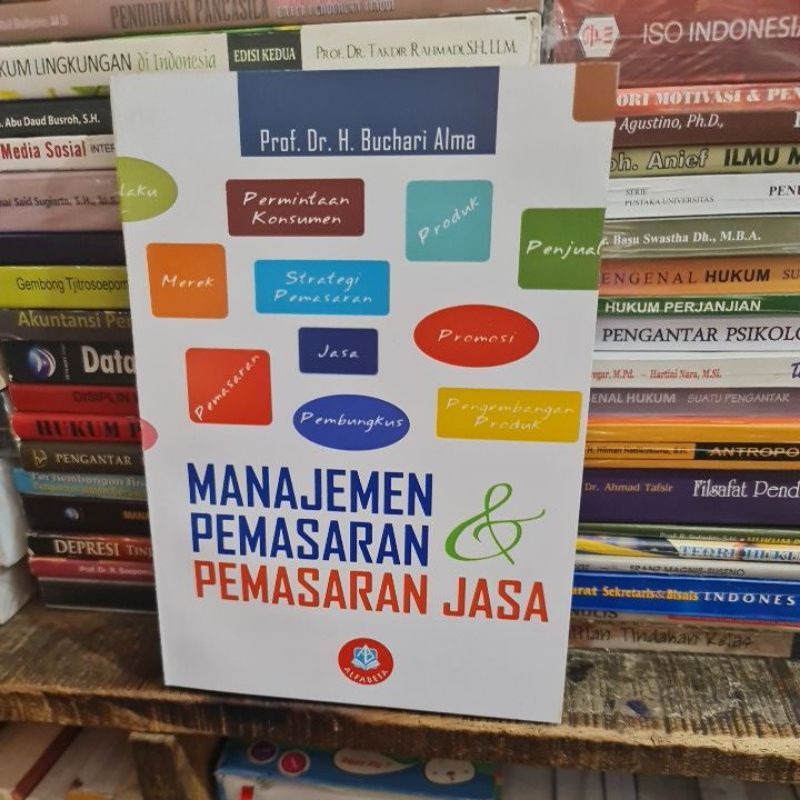 Jual Manajemen Pemasaran Dan Pemasaran jasa By Prof Dr Buchari Alma | Shopee Indonesia