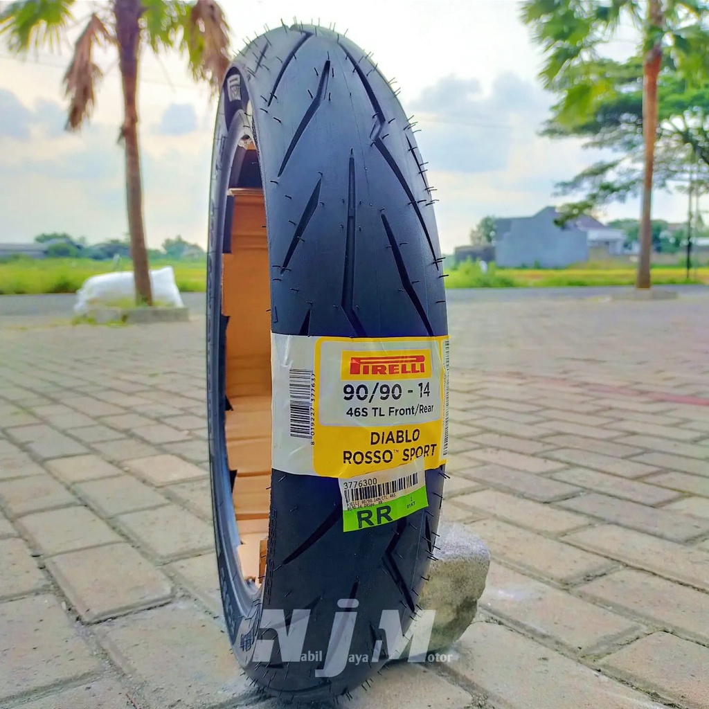 Jual Ban Pirelli Diablo Rosso Sport 90/90-14 Ban Belakang Motor Matic Tubeless | Shopee Indonesia
