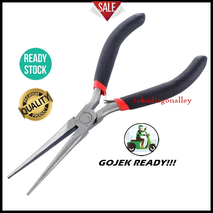 Jual Tang Lancip Mini Tang Cucut Tang Kabel Multifungsi Insulated Wire Cable Cutter Pliers Murah ...