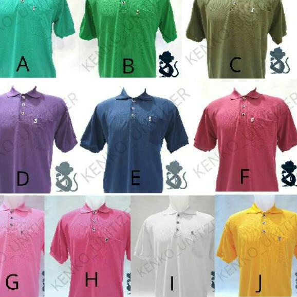 Jual Viral UNITIZER LSU2 Kaos polo shirt XXL XL L M Kaos kerah SAKU ...