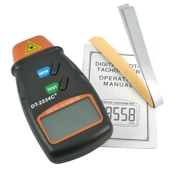 Jual Digital Laser Tachometer RPM Meter Alat Pengukur Kecepatan Putaran ...