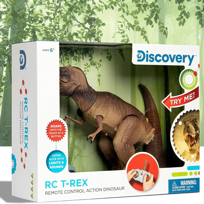 Jual Discovery Toy Remote Control RC T Rex Action Dinosaur | Shopee ...