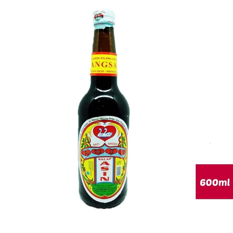 Jual Kecap Asin Cap Hati Angsa Botol 600 ml | Shopee Indonesia