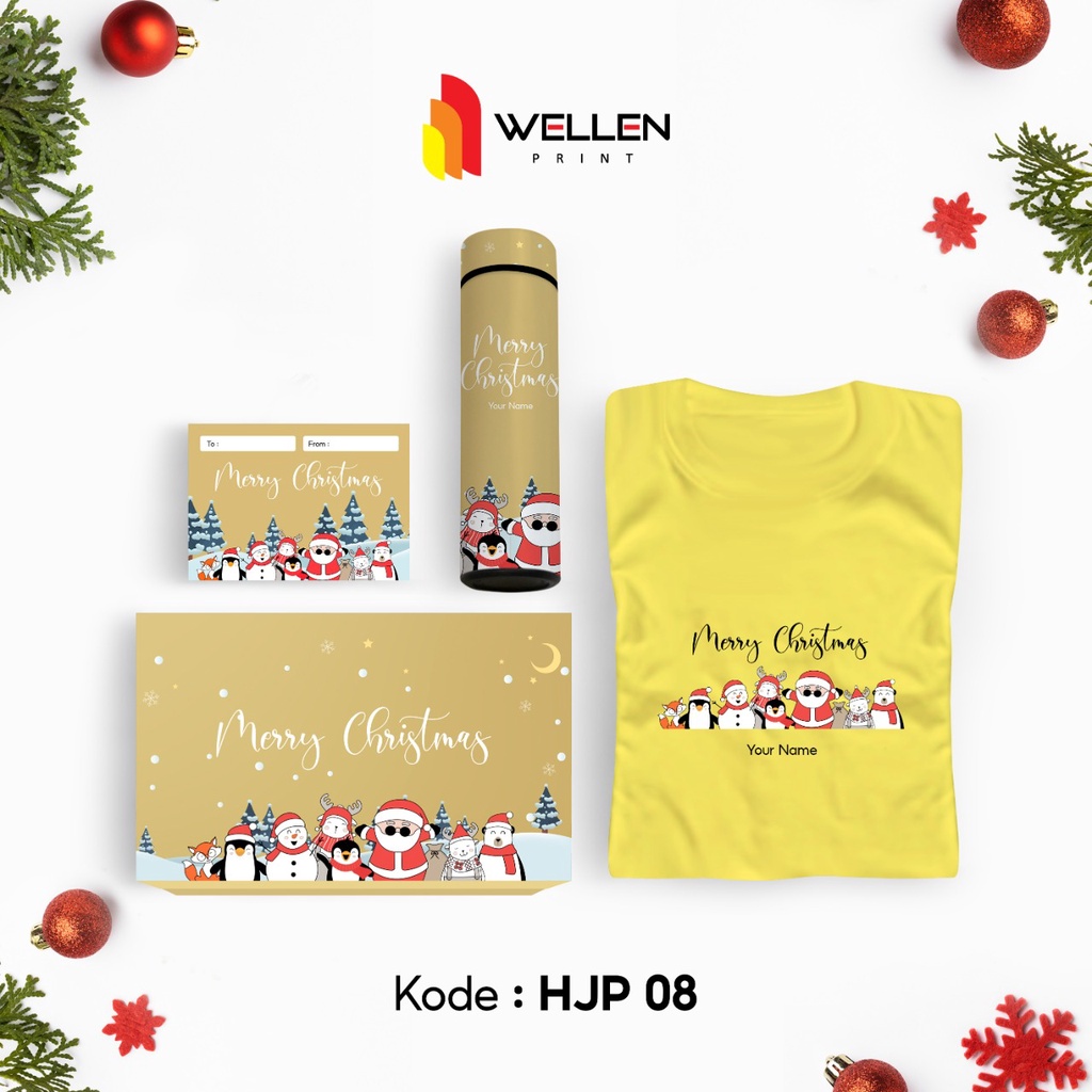 Jual WELLEN PRINT Paket Hampers Natal - Joy / Christmas Gift Set Print ...
