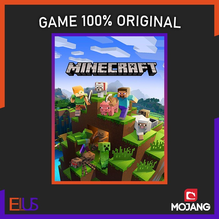 Jual Mojang Game Minecraft Java Edition - Original PC / Mac / Linux ...