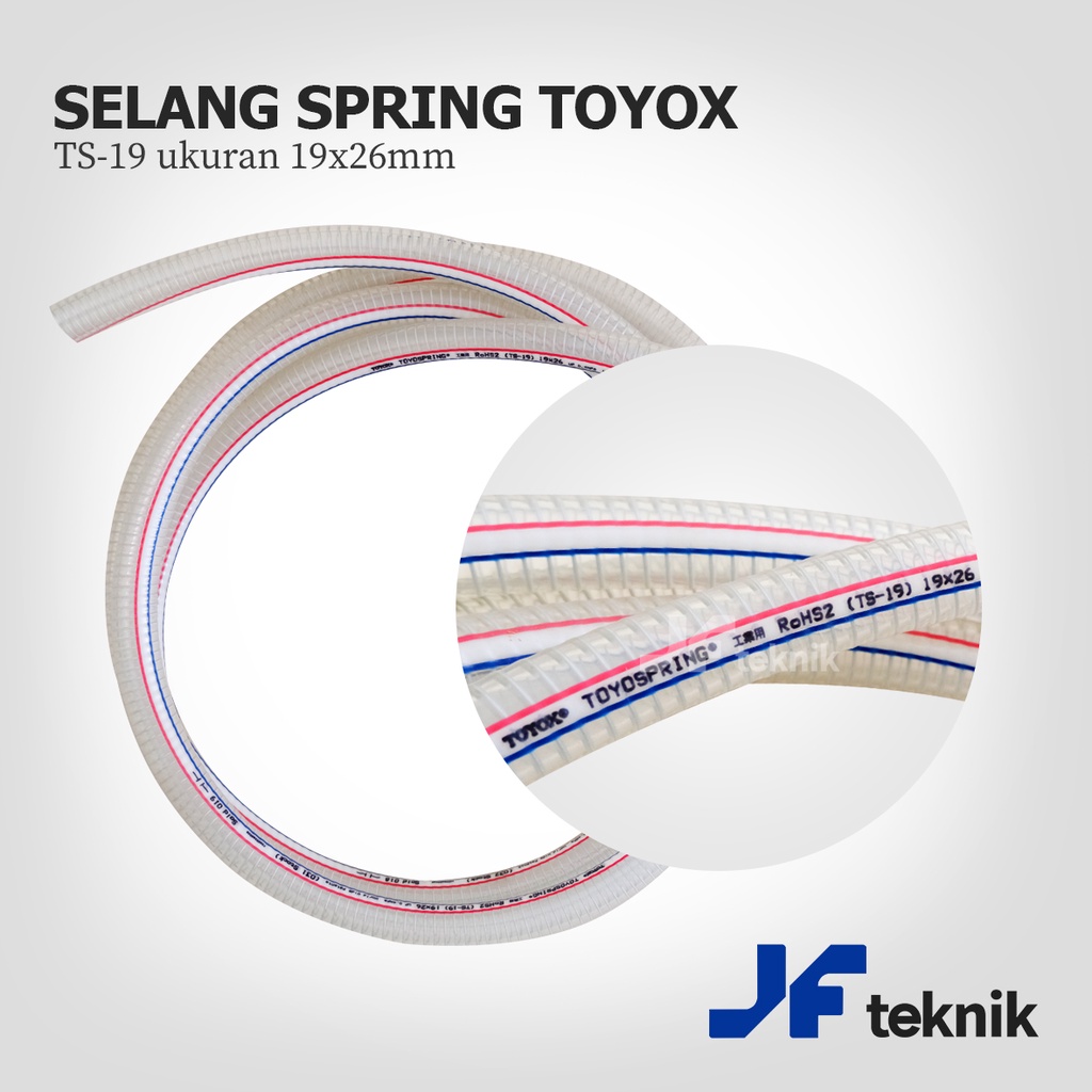 Jual Selang Spring / Kawat Toyox 3/4 inch (19 x 26) jual eceran per ...