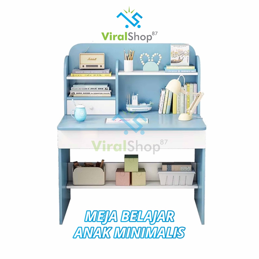 Jual Meja Belajar Anak Minimalis Modern Study Desk Meja Tulis Anak ...