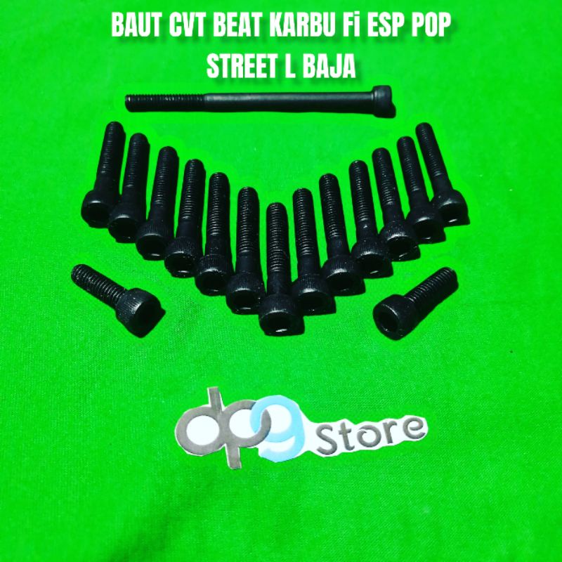 Jual BAUT BLOK BLOCK CVT BAUT COVER CVT BEAT KARBU Fi ESP STREET POP L ...