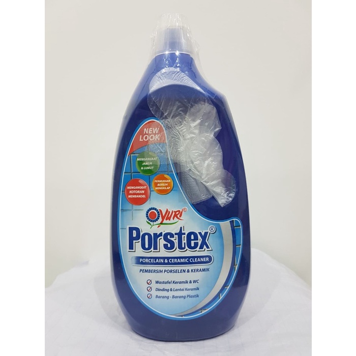 Jual YURI PORSTEX BIRU BTL 1000ML | Shopee Indonesia