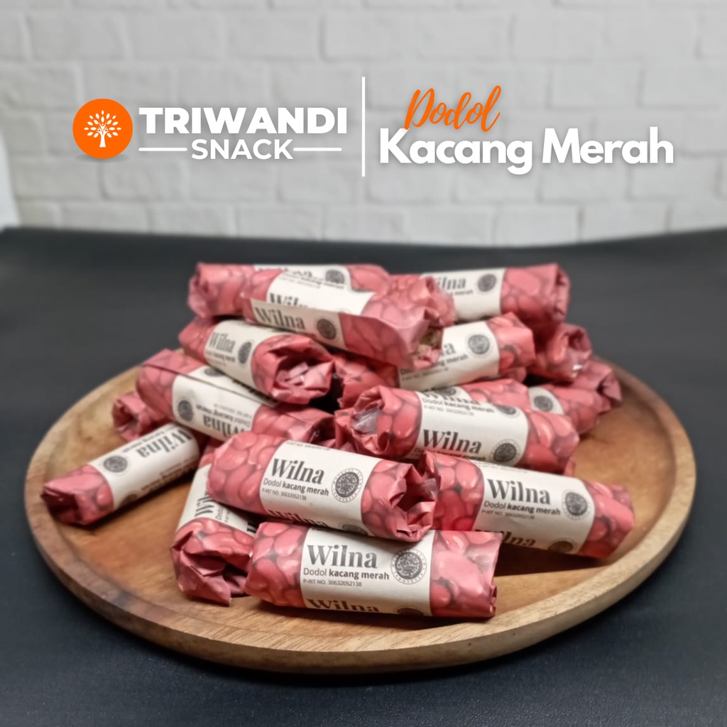 Jual Dodol kacang merah kemasan 500 - 1000 gr TRIWANDI SNACK oleh oleh ...