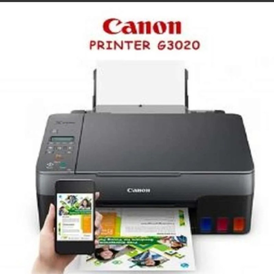 Jual Printer Canon Pixma Ink Efficient G3020 Wifi print Scan Copy ...