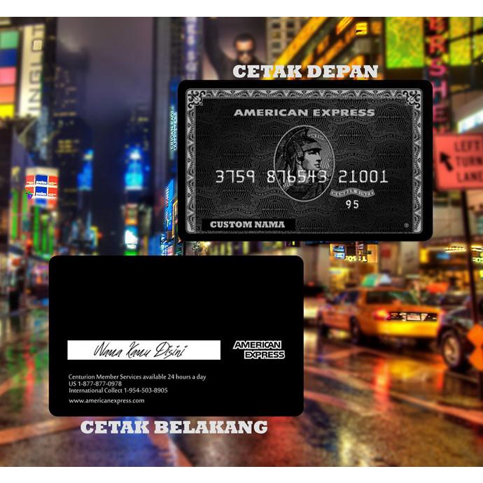 Jual KARTU FLAZZ BCA GEN 2 CUSTOM | EMONEY DESIGN AMEX BLACK CARD E MONEY | Shopee Indonesia