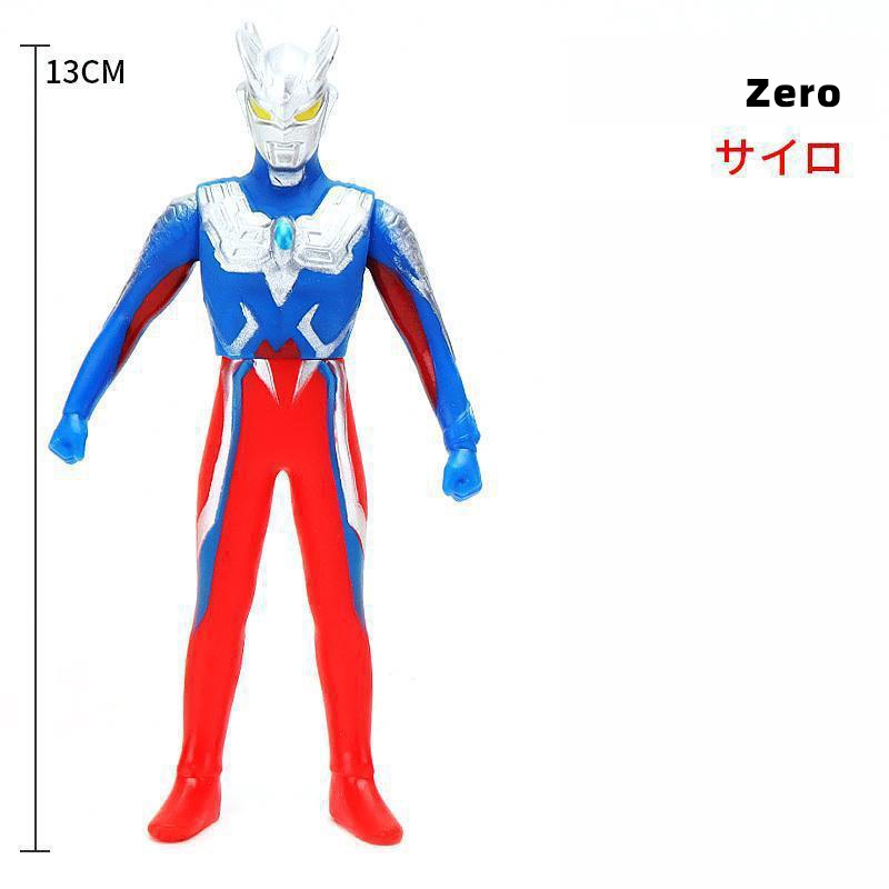 Jual Ultraman Z Action Figures with Movable Waist and Shoulder Joints 13cm Soft Rubber Doll ...